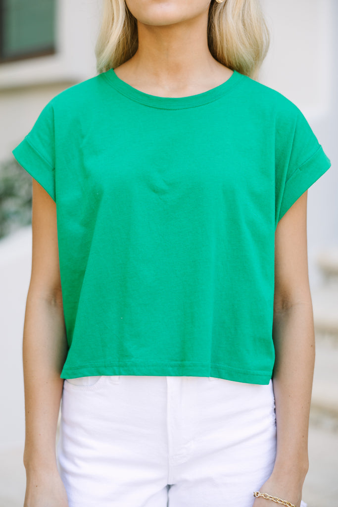 All In A Day Kelly Green Tee – Shop the Mint
