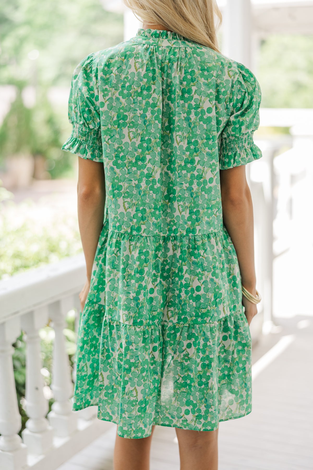 You've Got A Crush Green Floral Dress – Shop the Mint