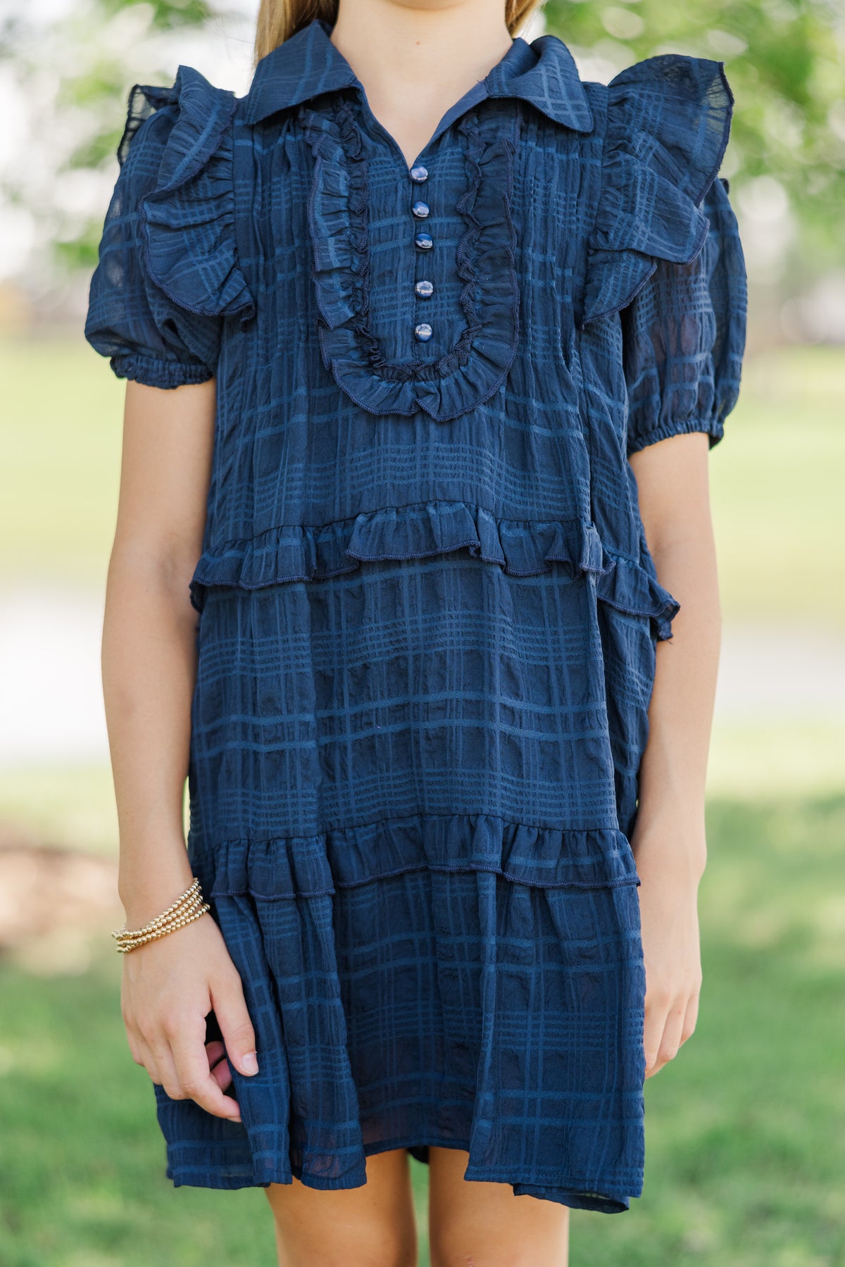 Girls: All Of The Best Ruffled Dress – Shop the Mint