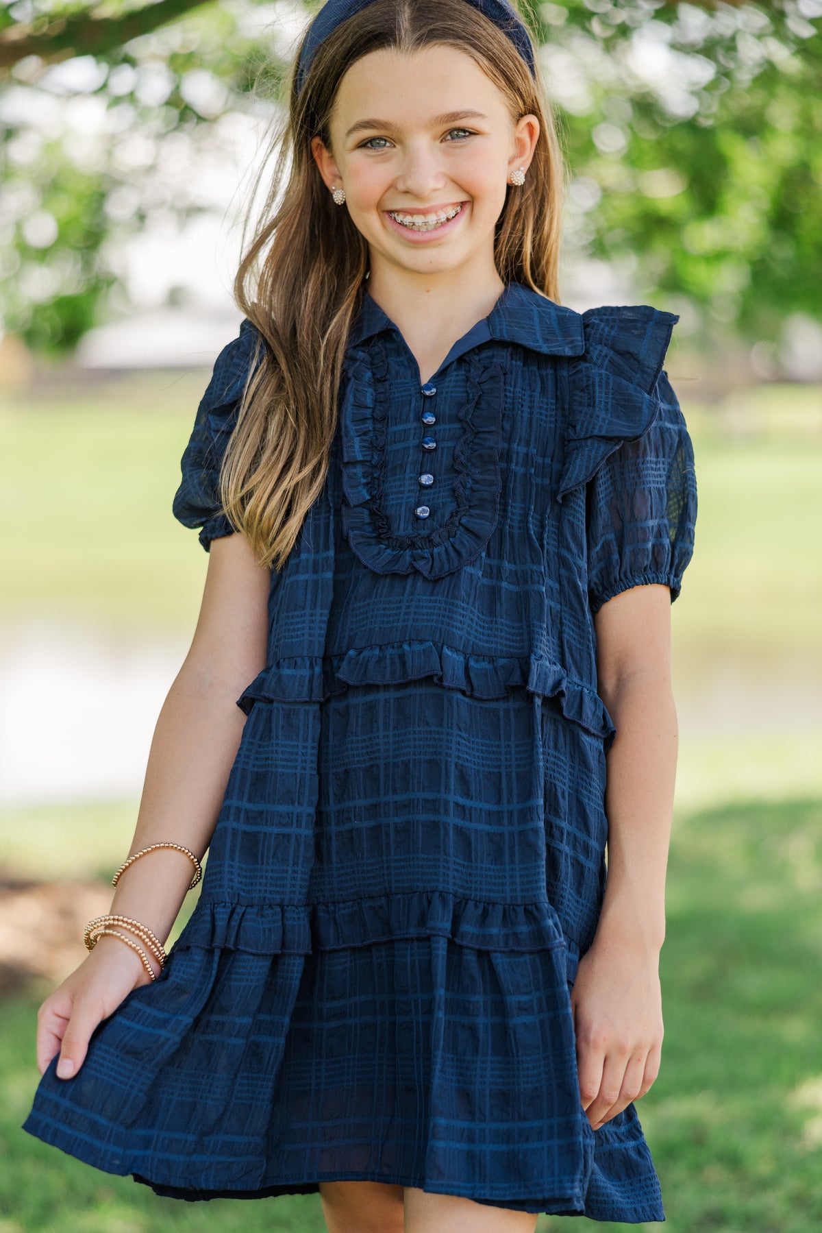 Girls: All Of The Best Ruffled Dress – Shop the Mint