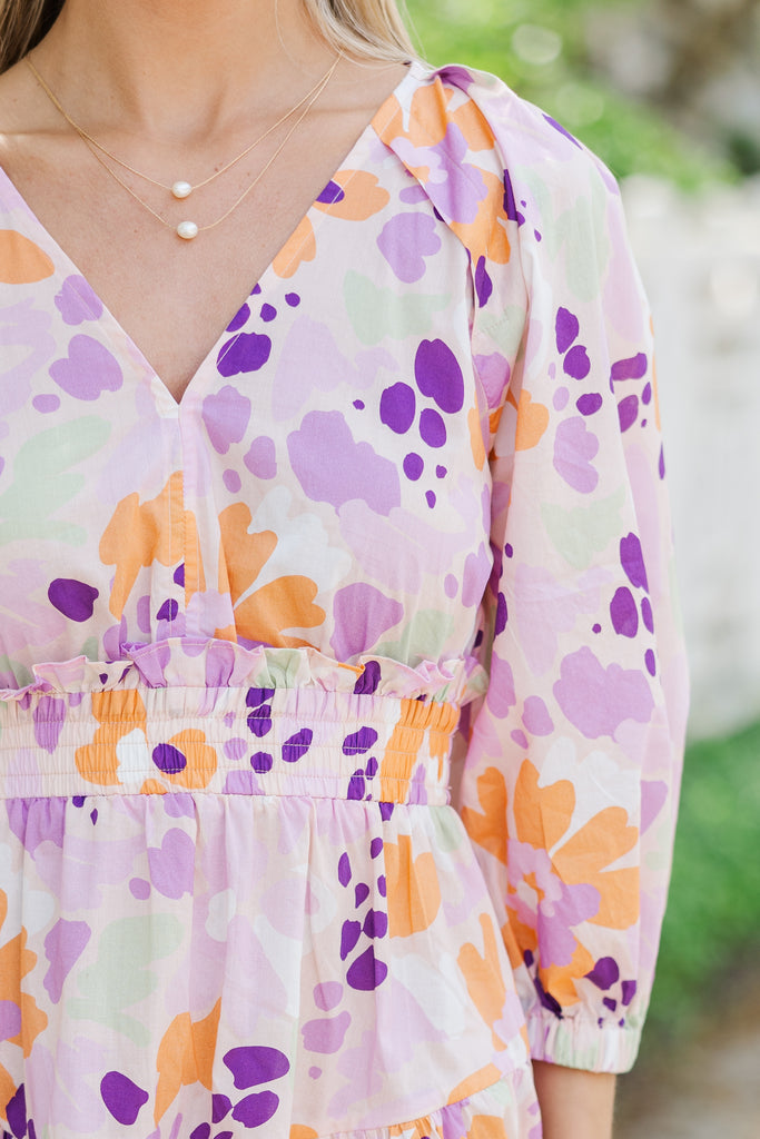 Pinch: Summer Dreaming Pink Abstract Dress – Shop the Mint