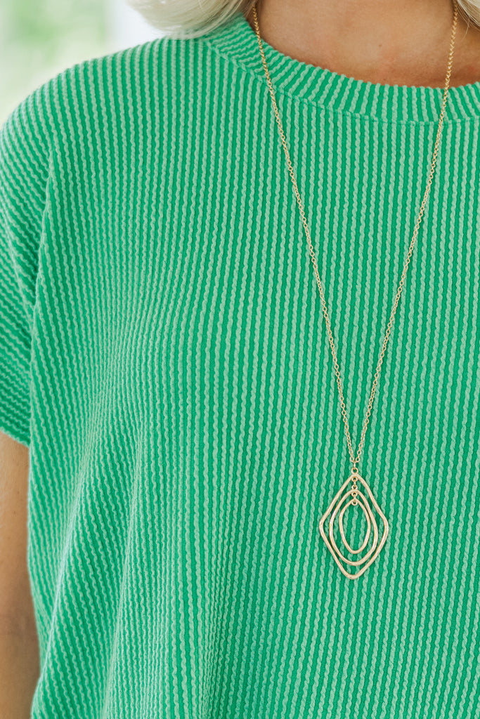 Catch On Kelly Green Ribbed Top – Shop the Mint