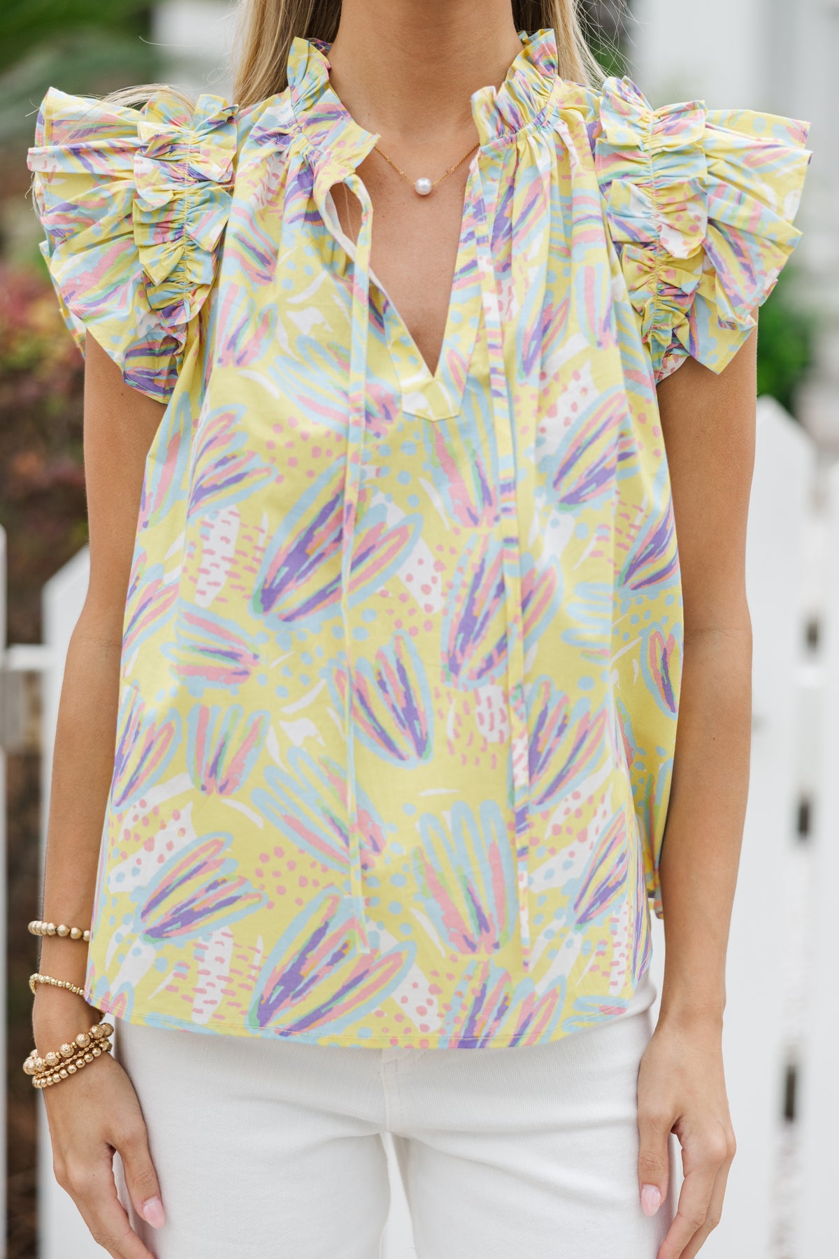 Pinch: Just Another Day Yellow Floral Blouse – Shop the Mint