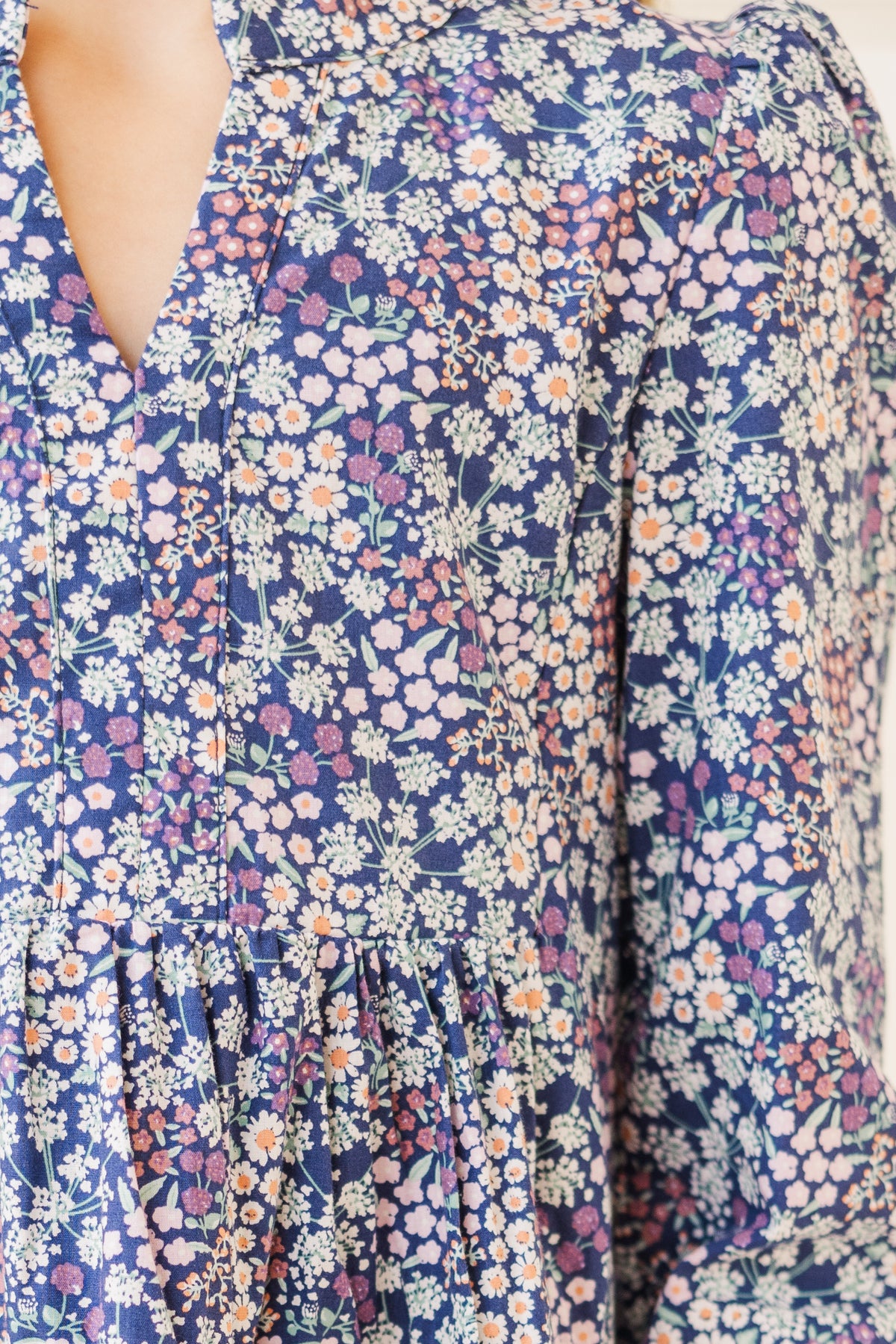 Girls: In Your Happy Place Purple Ditsy Floral Dress – Shop the Mint
