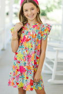 Girls: Always Ready Pink Toile Dress – Shop the Mint