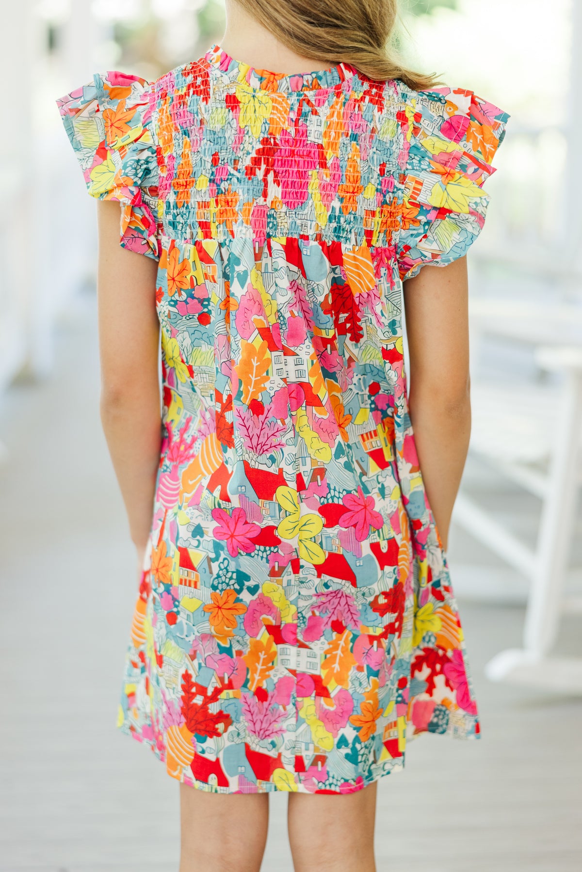 Girls: Always Ready Pink Toile Dress – Shop the Mint