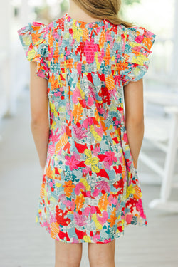 Girls: Always Ready Pink Toile Dress – Shop the Mint