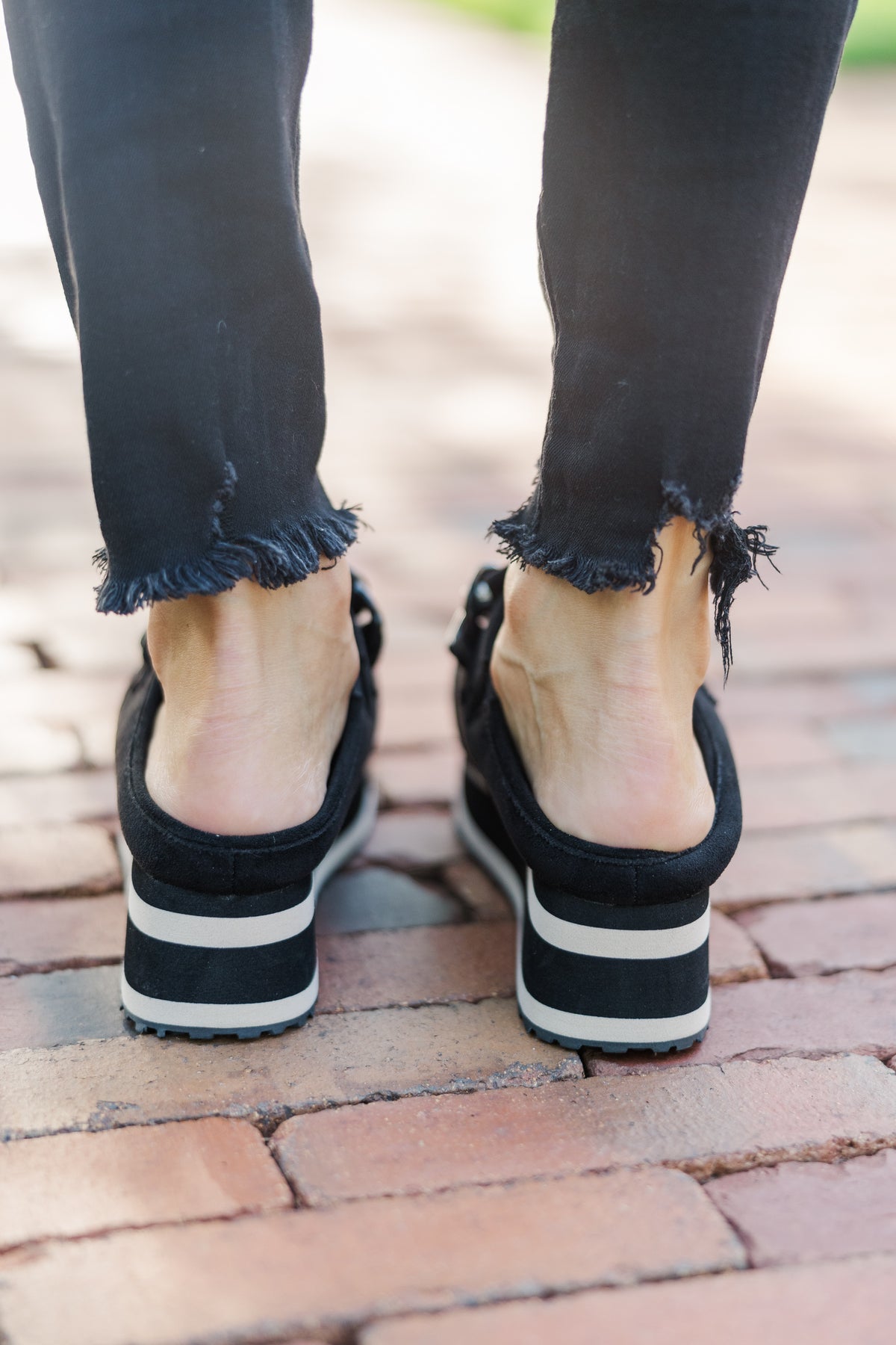 Stay On Course Black Mule Sneakers – Shop the Mint