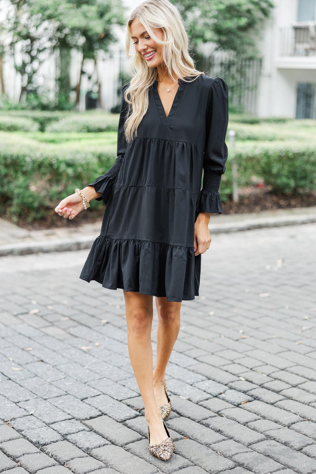 In Your Happy Place Black Dress – Shop the Mint