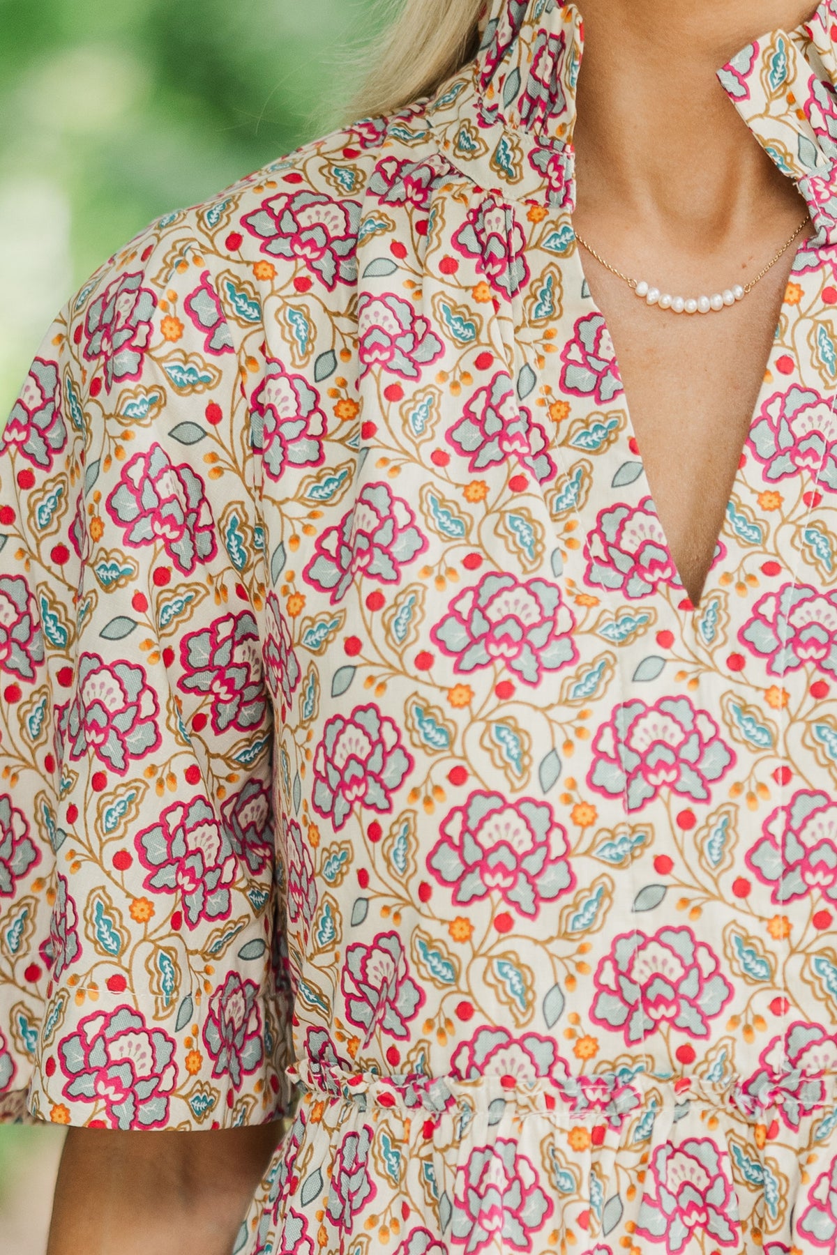 Feeling Your Best Magenta Purple Paisley Dress – Shop the Mint