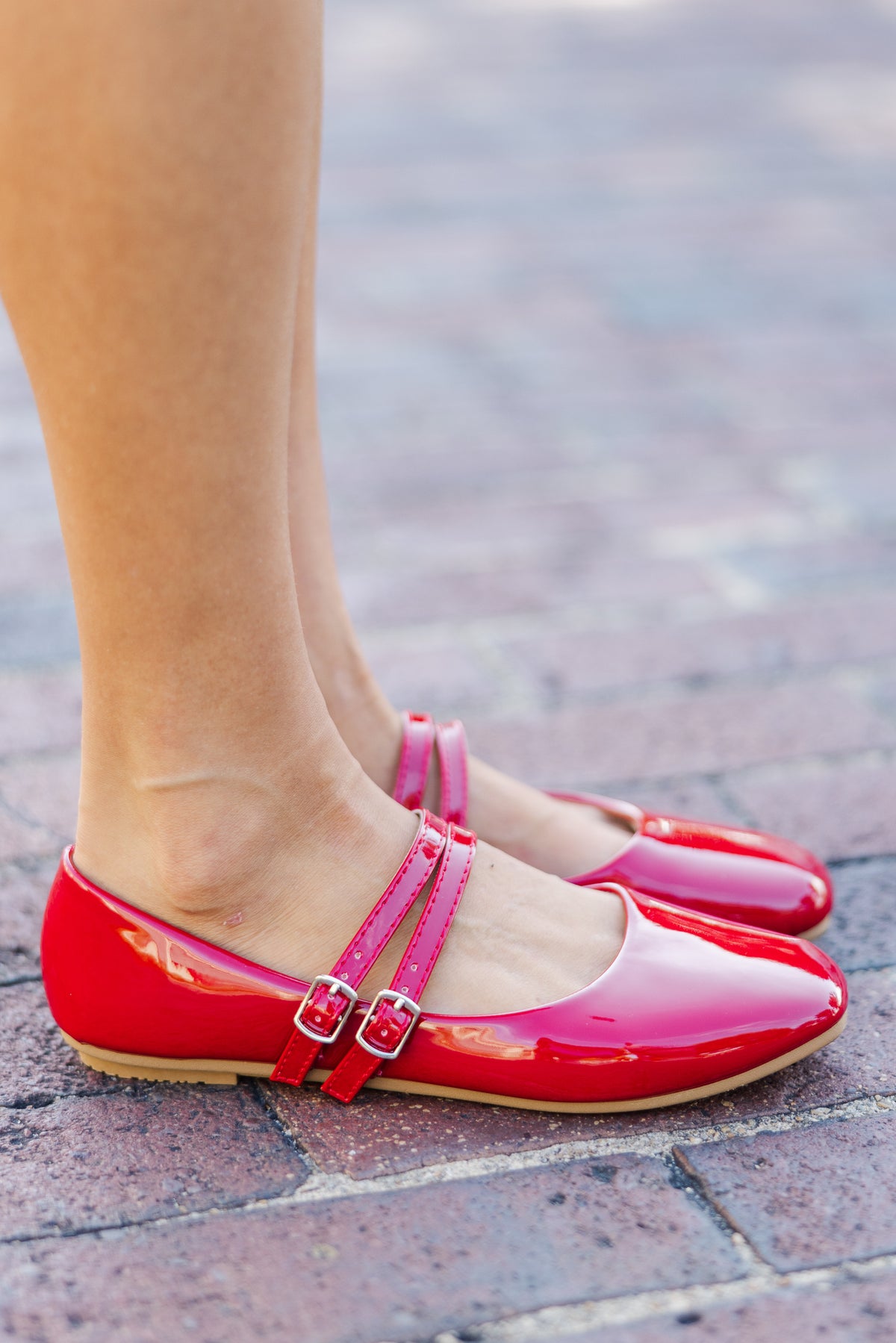 On This Day Red Mary Jane Flats – Shop the Mint