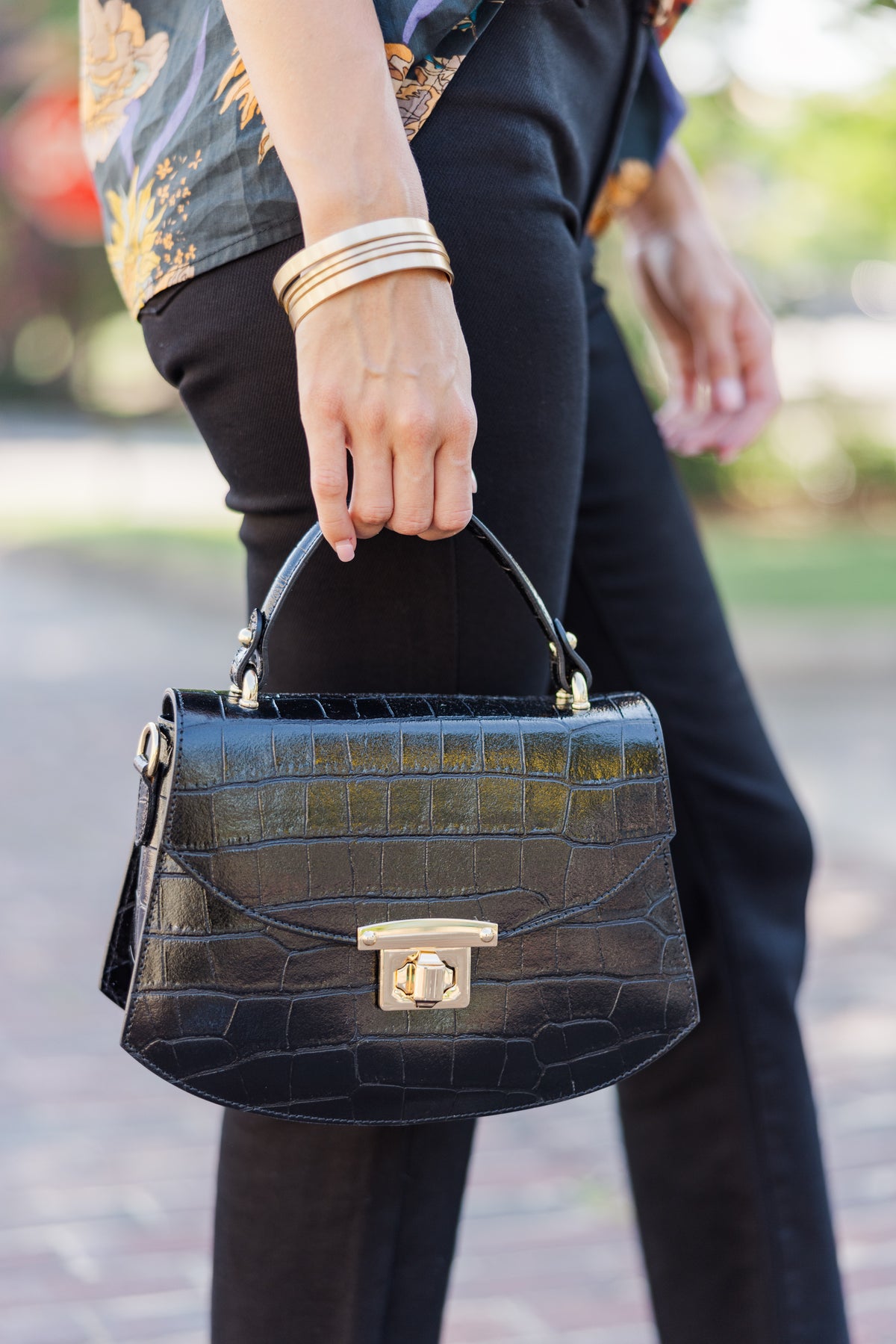 German Fuentes: Catch You Later Black Leather Purse – Shop the Mint