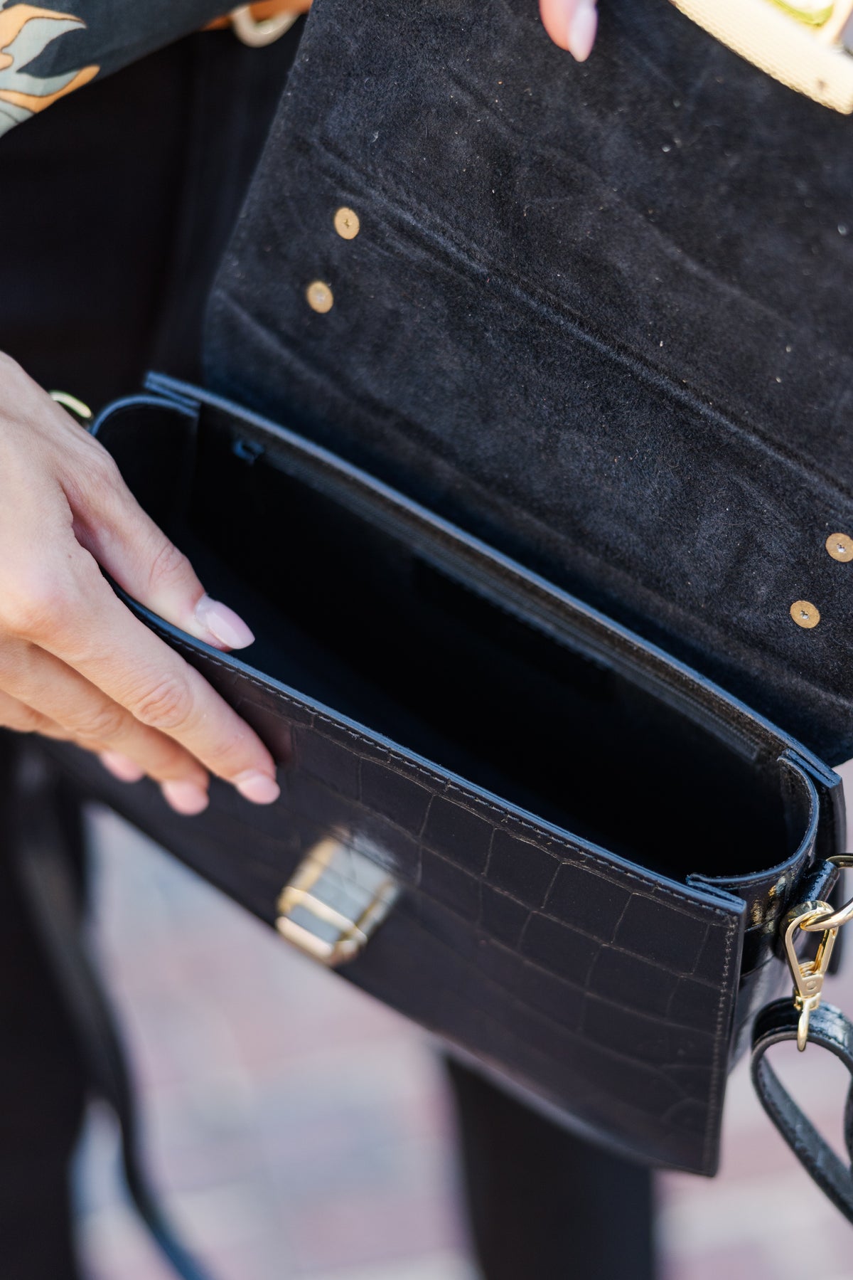 German Fuentes: Catch You Later Black Leather Purse – Shop the Mint
