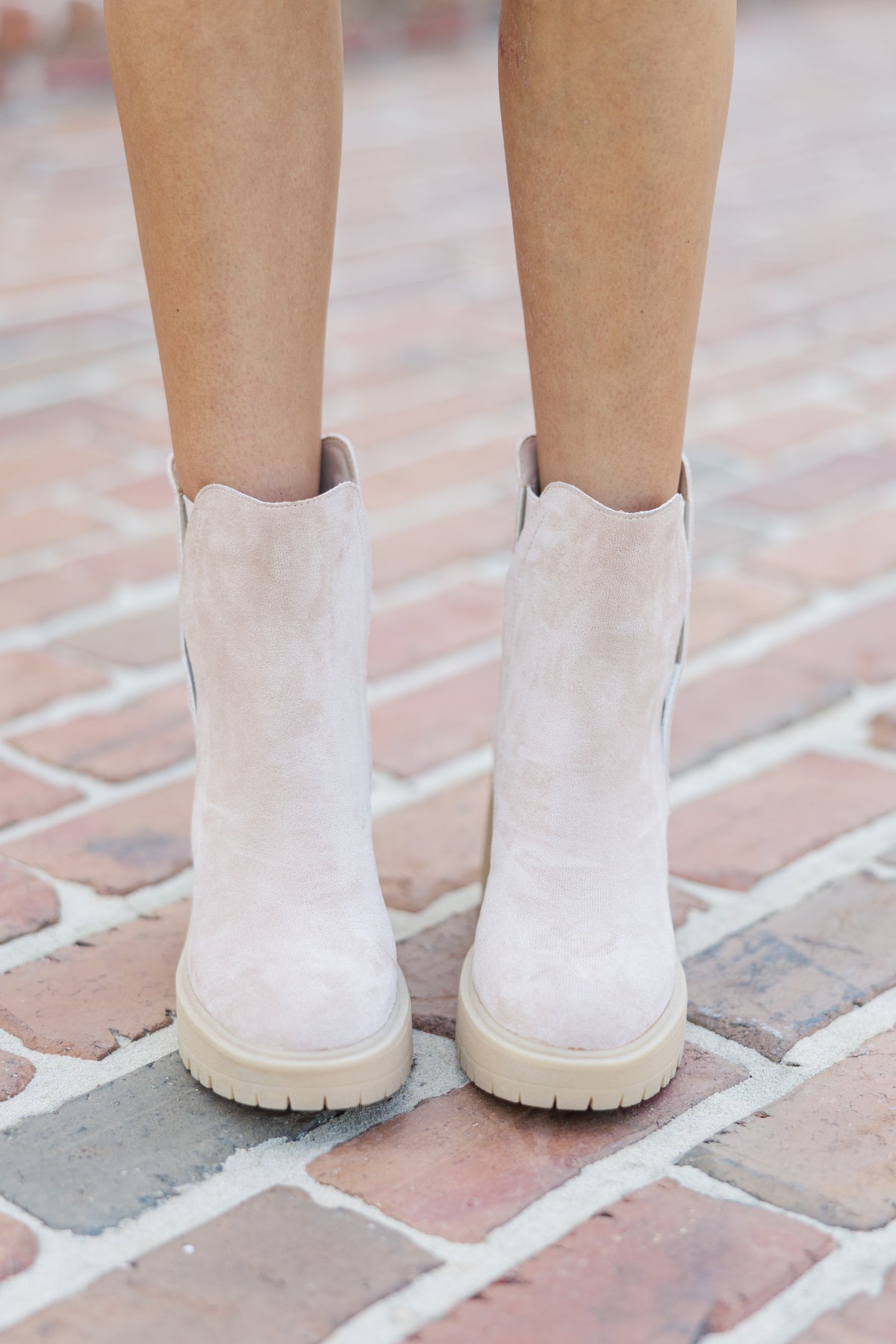 All About You Cream Heeled Booties – Shop the Mint
