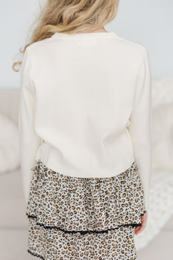 Girls: Feeling Just Fine White Cardigan – Shop the Mint