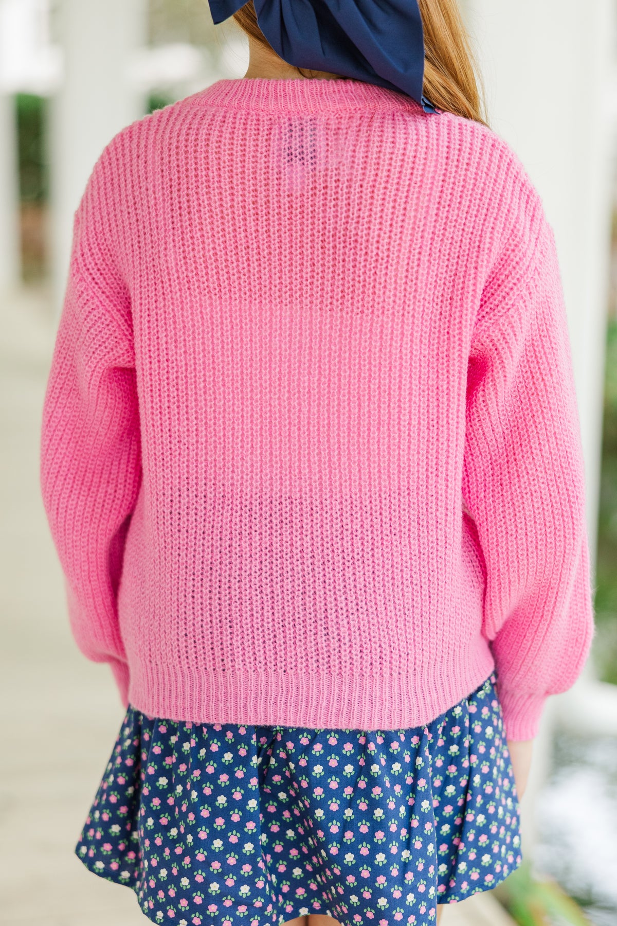 Girls: Just So Sweet Pink Sweater – Shop the Mint