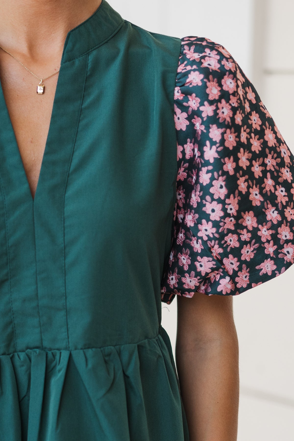 It's A Win Hunter Green Embroidered Dress – Shop the Mint