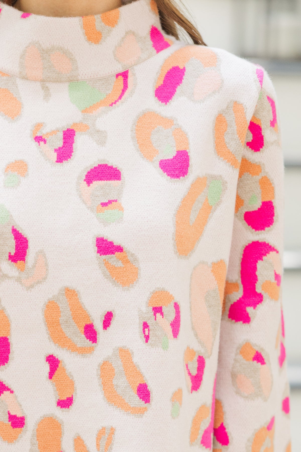 Fate: All In Blush Pink Leopard Sweater – Shop the Mint