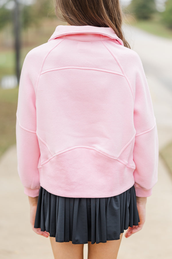 Girls: Always Direct Pink Pullover – Shop the Mint
