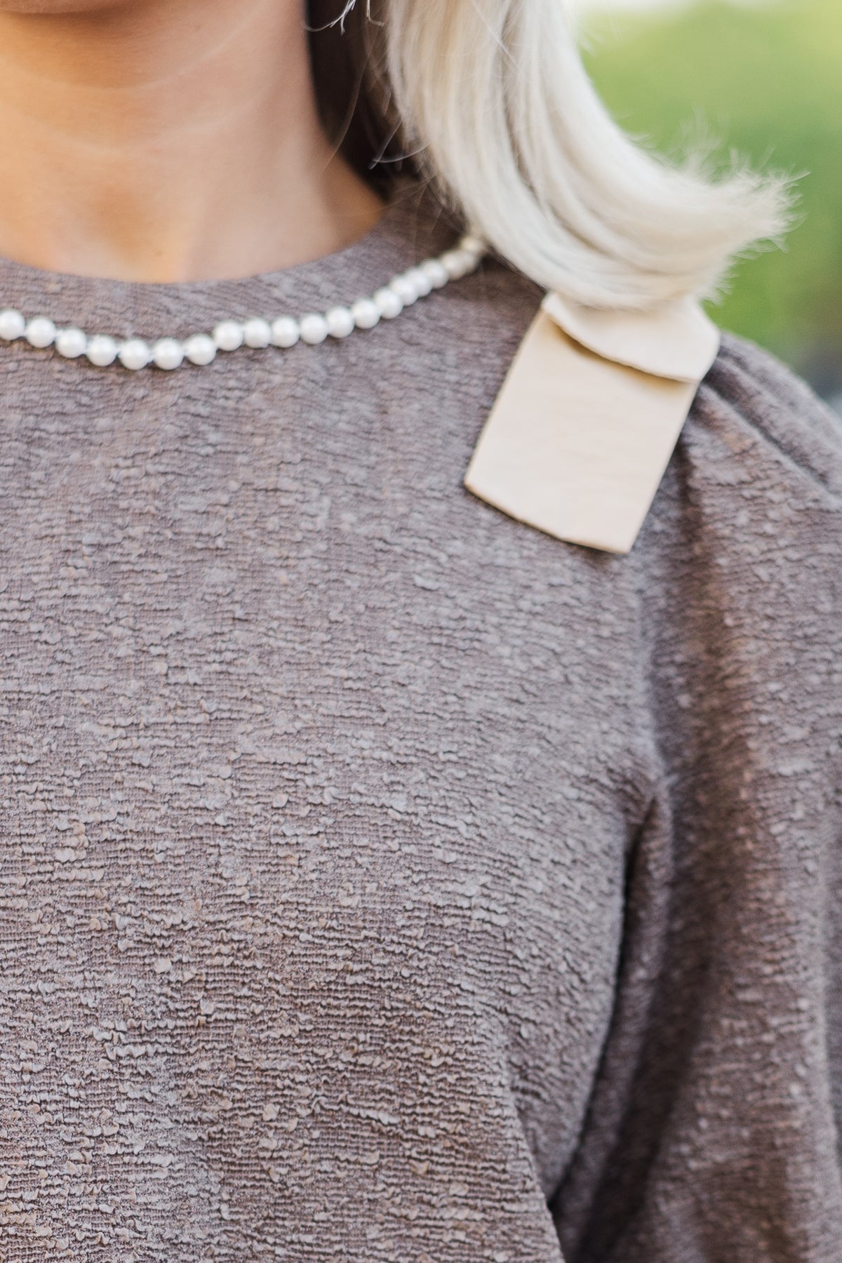 Best Of You Brown Tweed Blouse – Shop the Mint