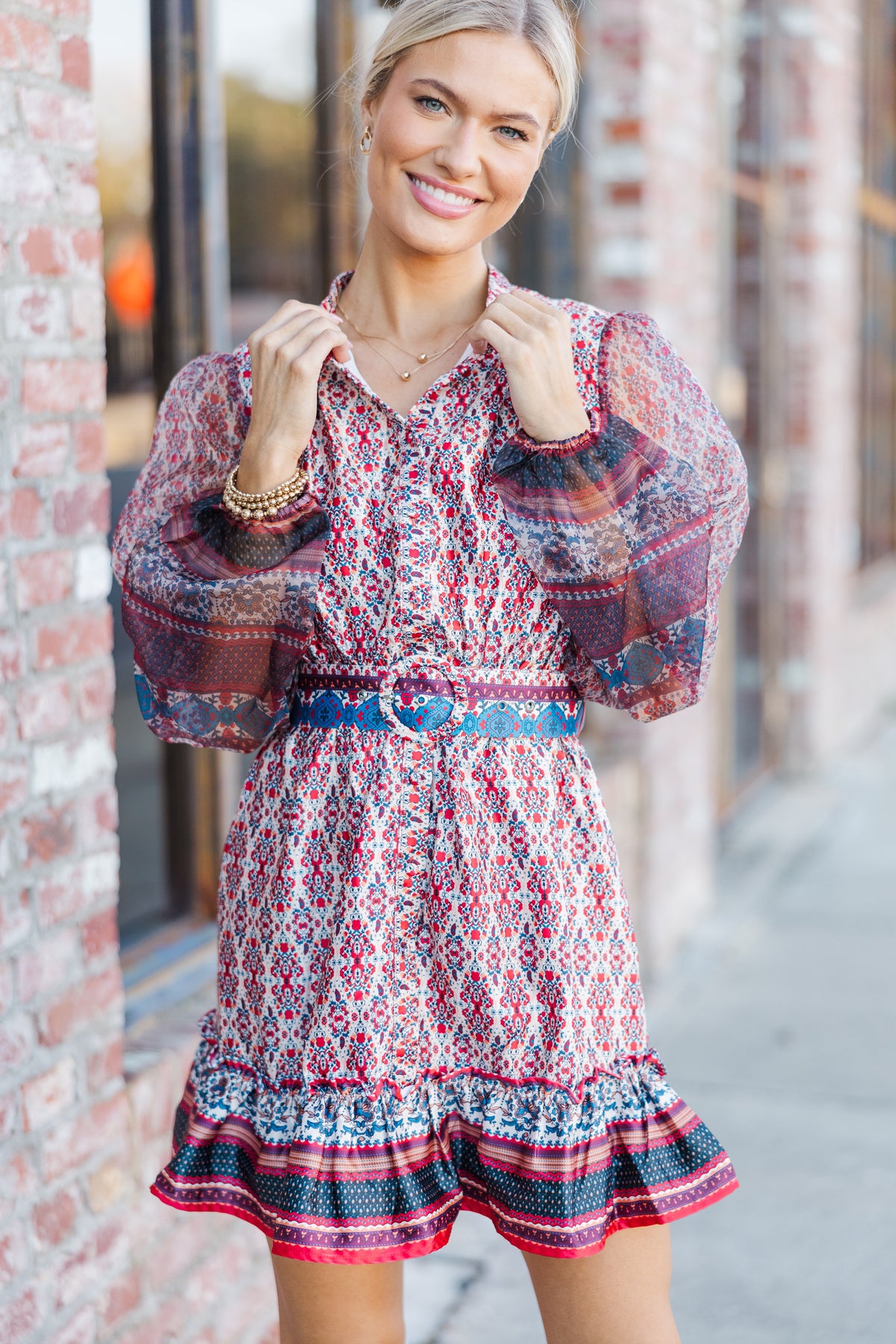 All Your Own Ivory Mixed Print Dress – Shop the Mint