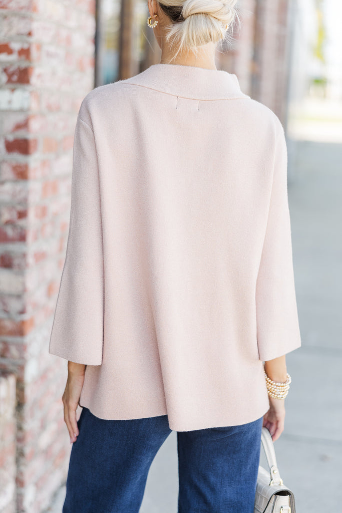 Feeling So Sweet Rose Gold Sweater – Shop the Mint