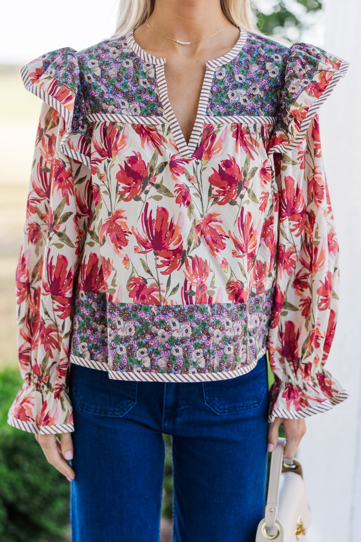 All So Good Berry Pink Floral Blouse – Shop the Mint