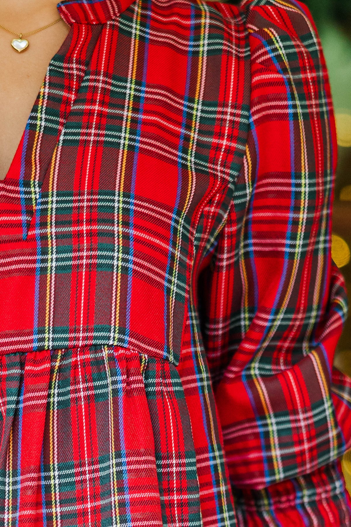 In Your Happy Place Red Plaid Dress – Shop the Mint
