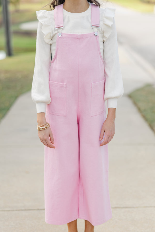 Girls: Have A Little Fun Pink Overalls – Shop the Mint