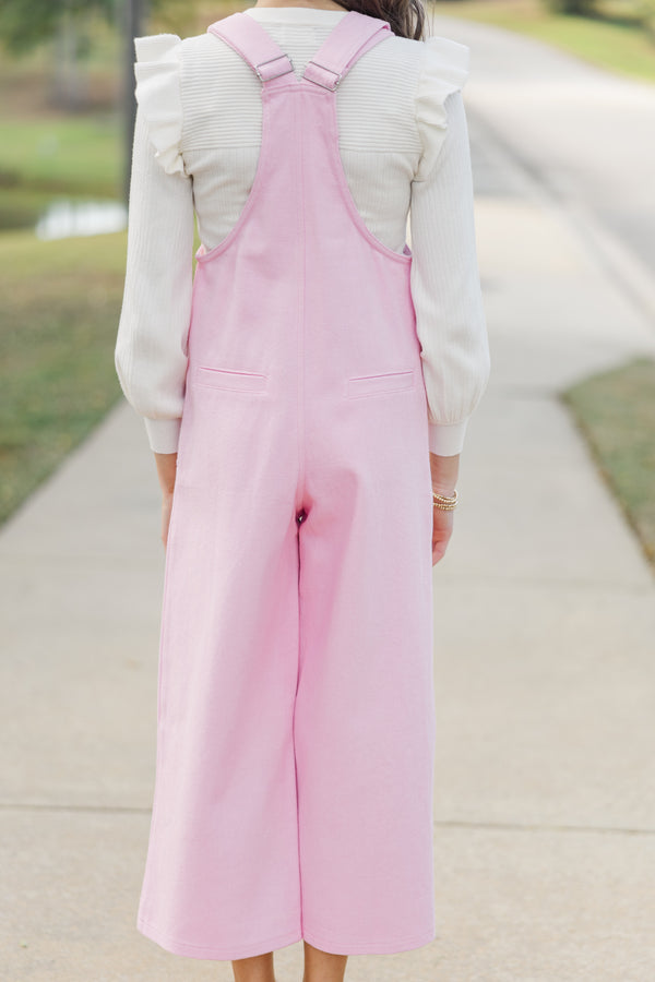 Girls: Have A Little Fun Pink Overalls – Shop the Mint