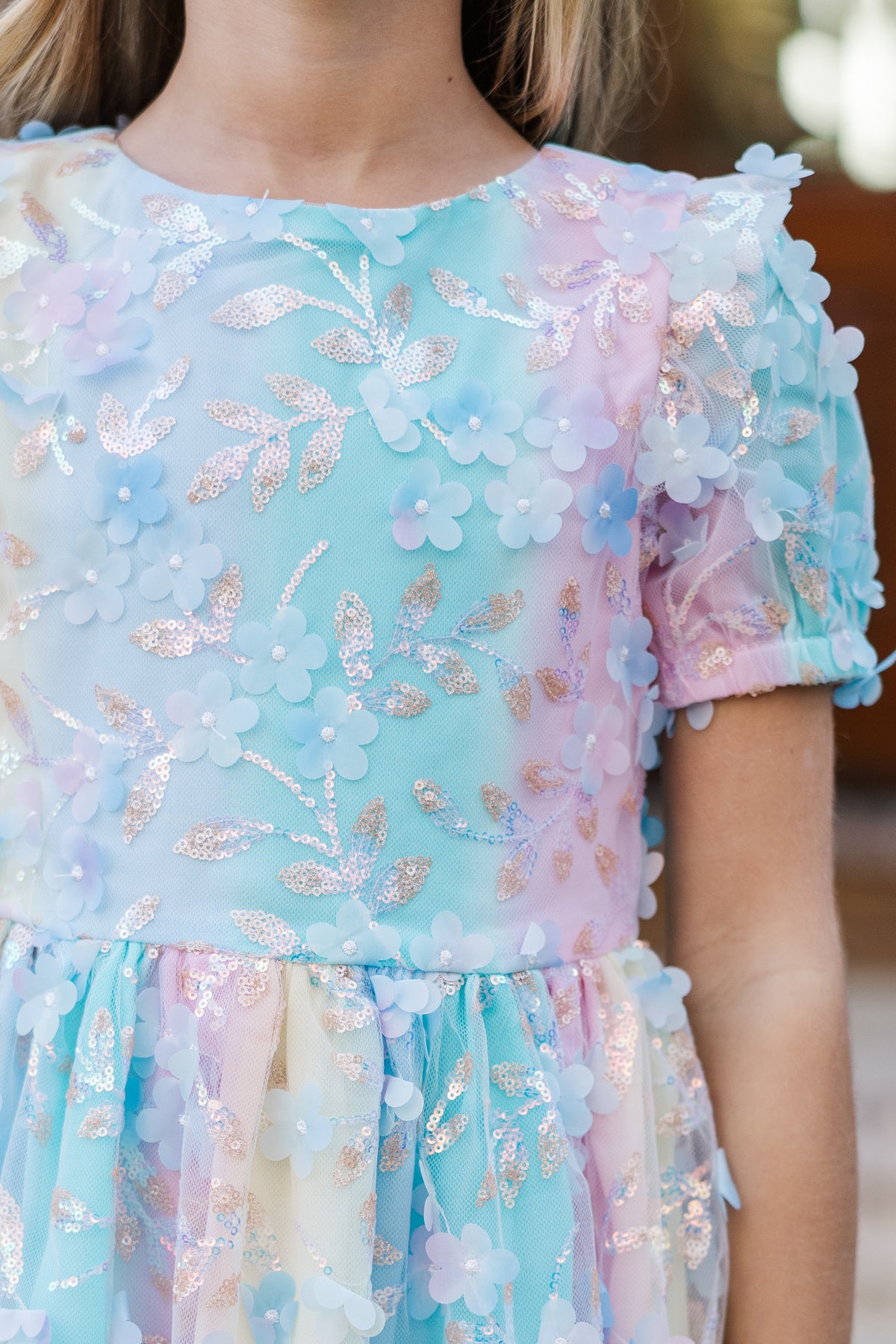 Girls: Good Days Ahead Multi Floral Dress – Shop the Mint