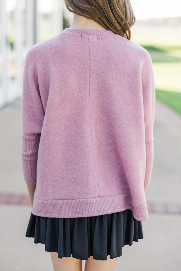 Girls: Always Fun Deep Rose Pink Tunic – Shop the Mint