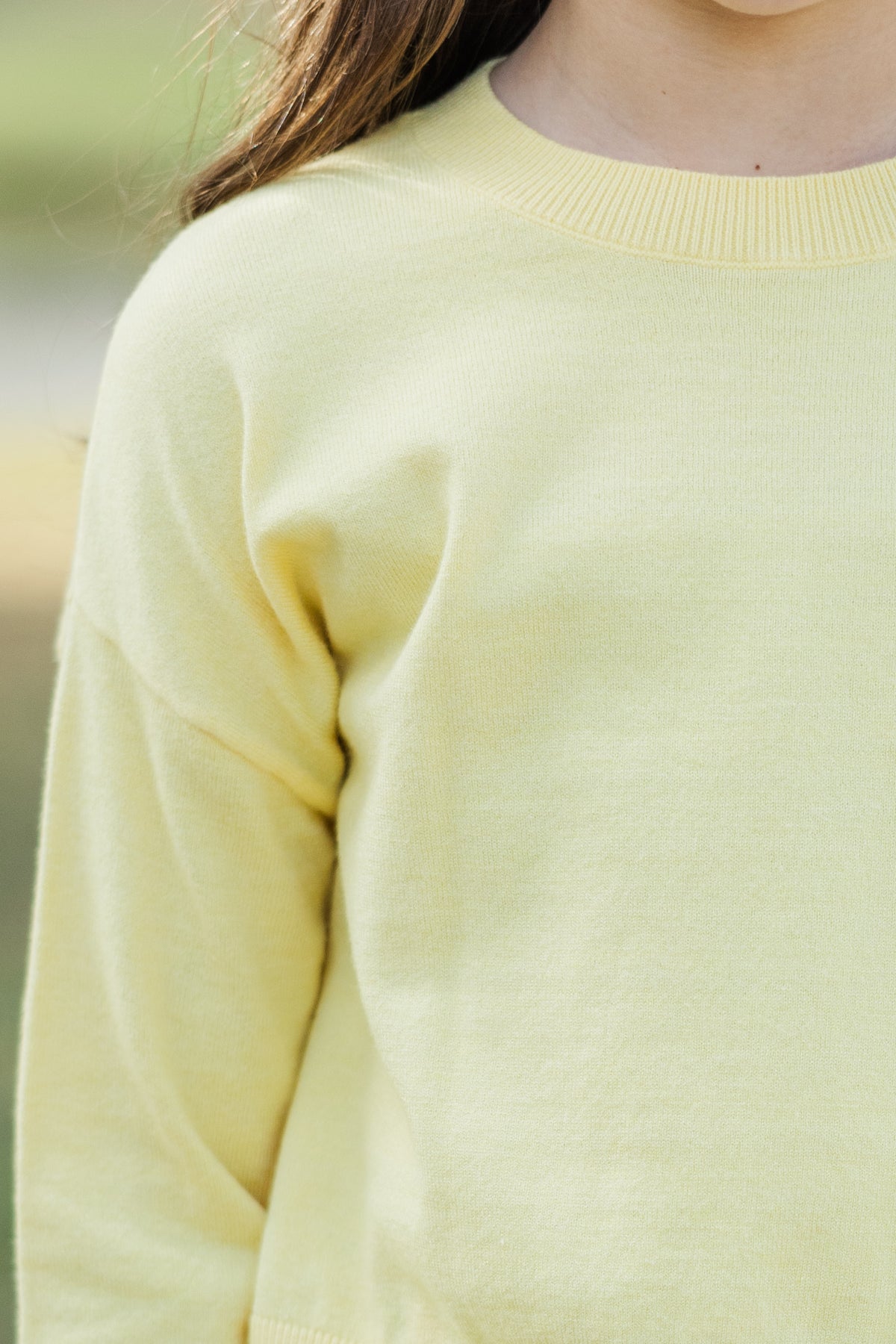 Girls: The Leah Yellow Sweater – Shop the Mint