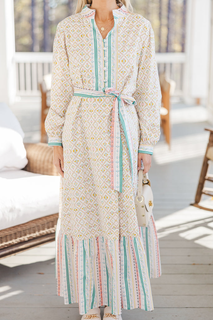 Came To Play Green Floral Maxi Dress – Shop the Mint