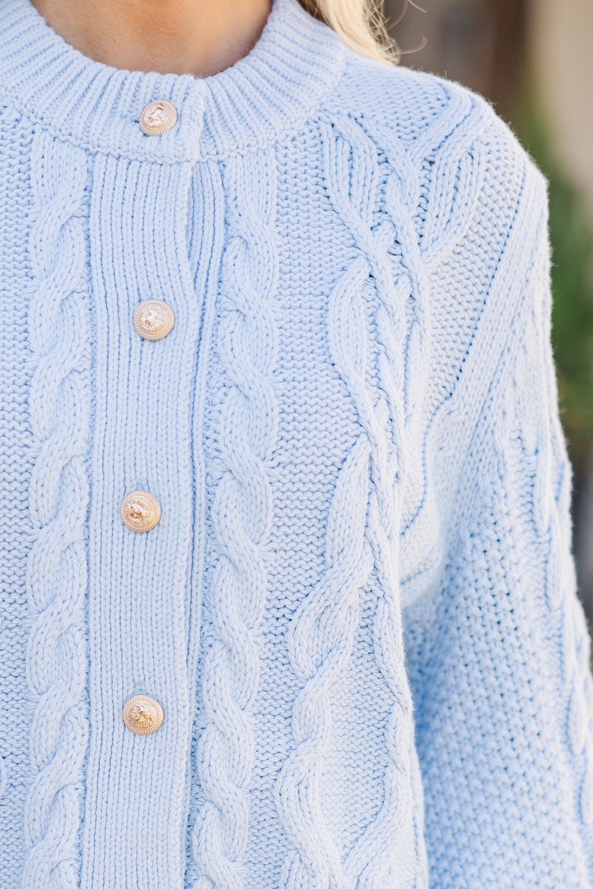 All The Good Light Blue Cardigan – Shop the Mint