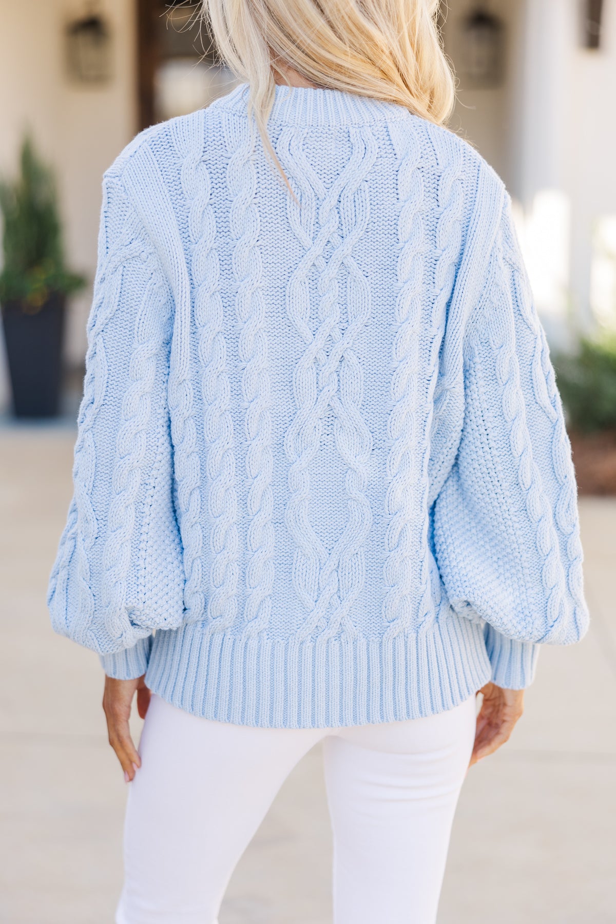 All The Good Light Blue Cardigan – Shop the Mint