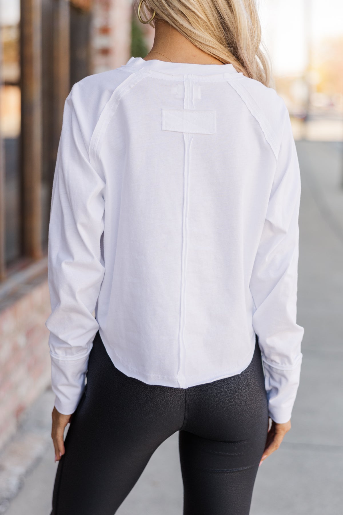 Make It Your Day White Raglan Top – Shop the Mint