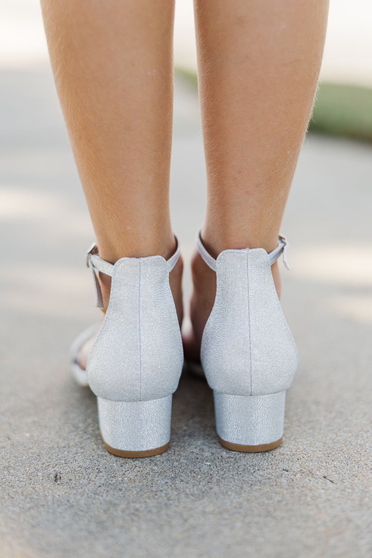 Girls: The Cindy Silver Heels – Shop the Mint