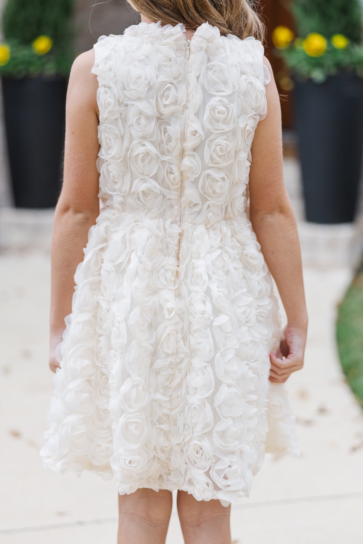 Girls: The Layla Cream Tulle Dress – Shop the Mint