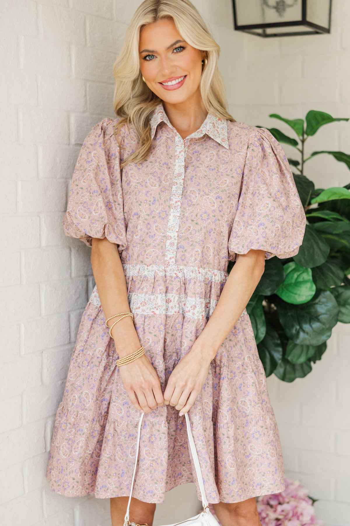 Aureum: Rise Above Pink Paisley Dress – Shop the Mint