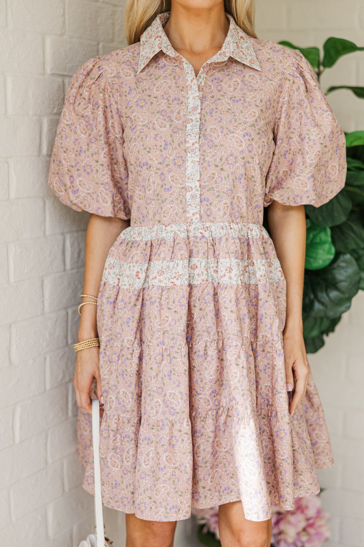 Aureum: Rise Above Pink Paisley Dress – Shop the Mint