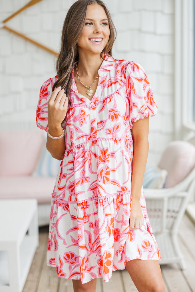 Feeling So Free Pink Floral Dress – Shop the Mint