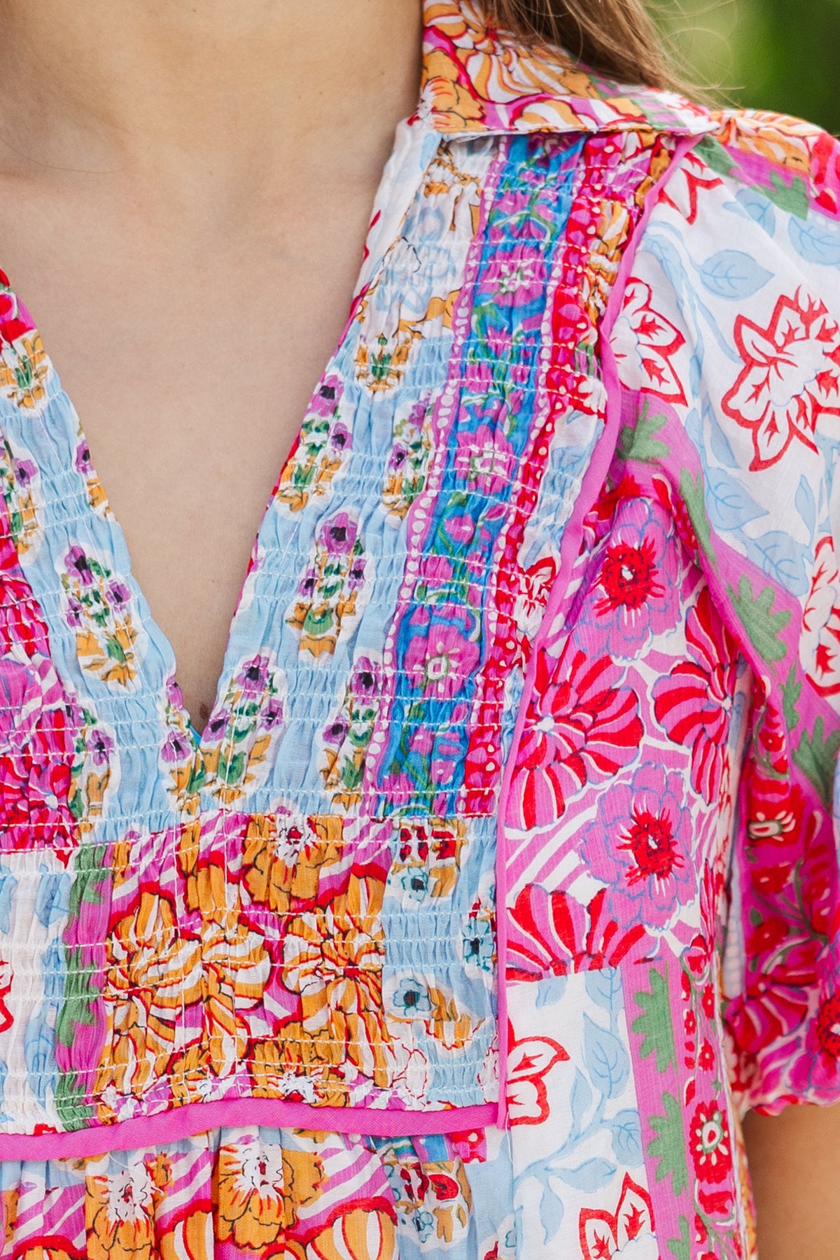 Share The Joy Pink Mixed Print Dress – Shop the Mint