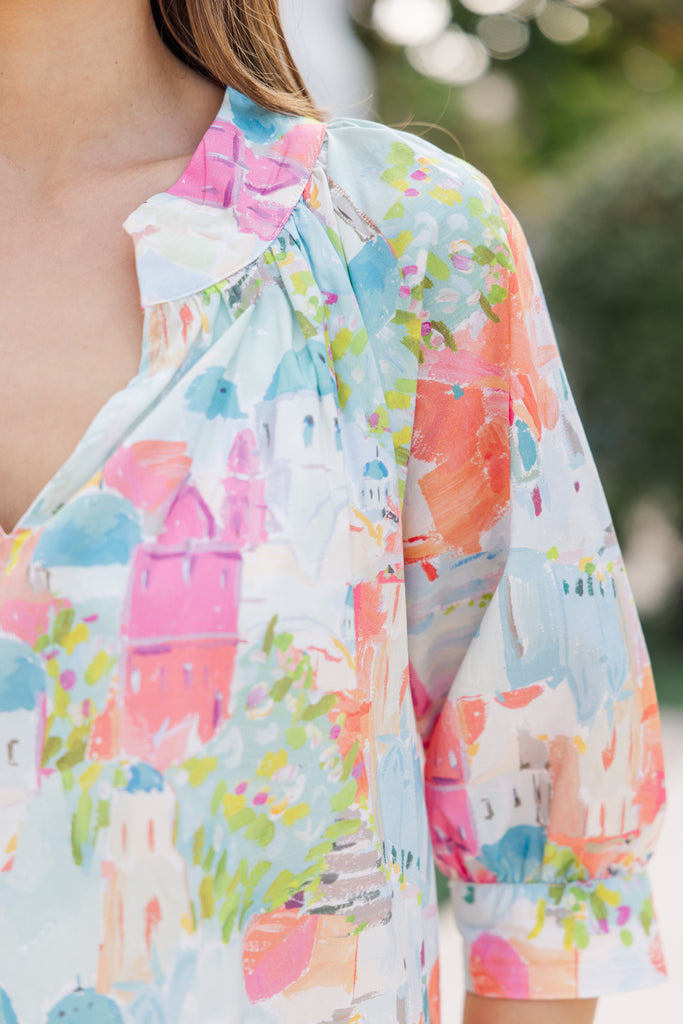 True Self Pink Toile Blouse – Shop the Mint