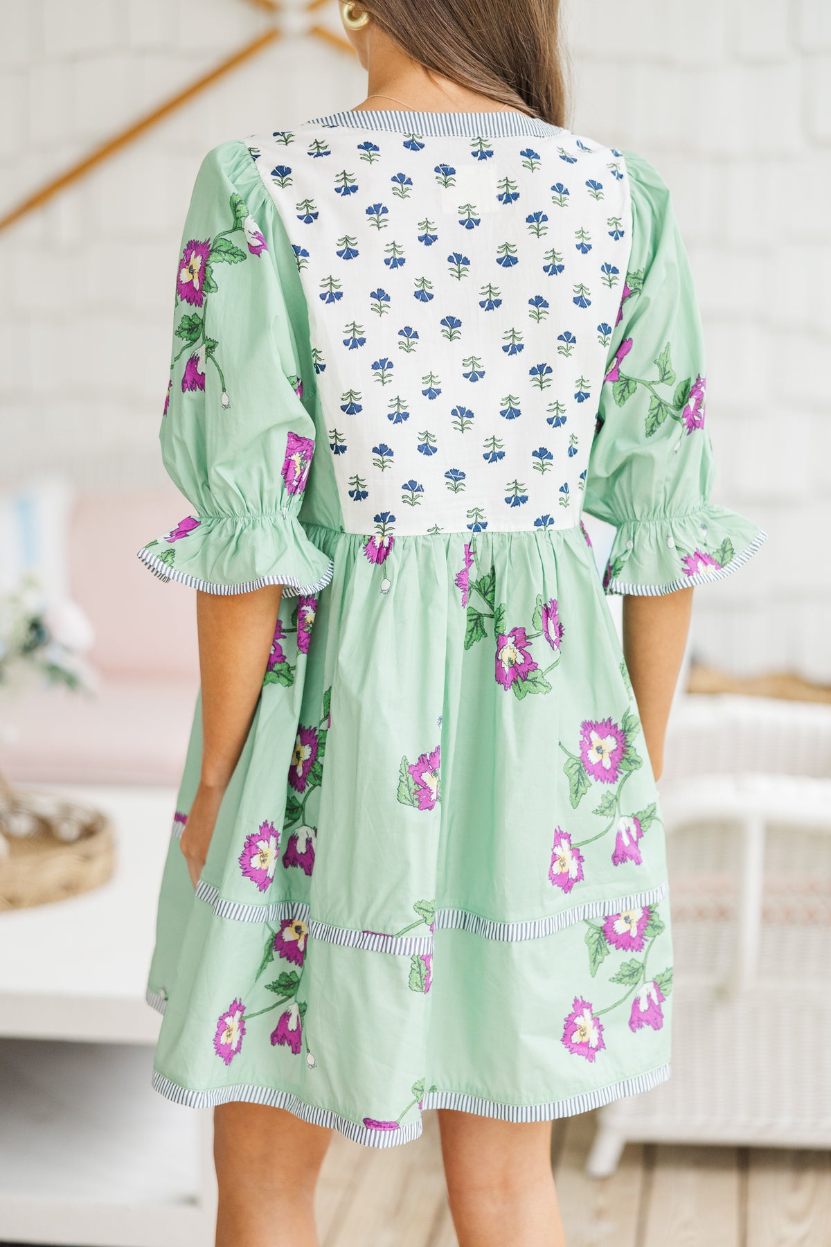 All The Good Green Medallion Dress – Shop the Mint
