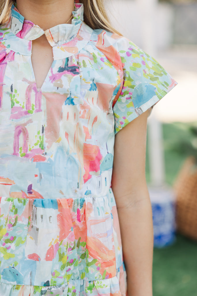 Girls: In Your Dreams Pink Toile Dress – Shop the Mint