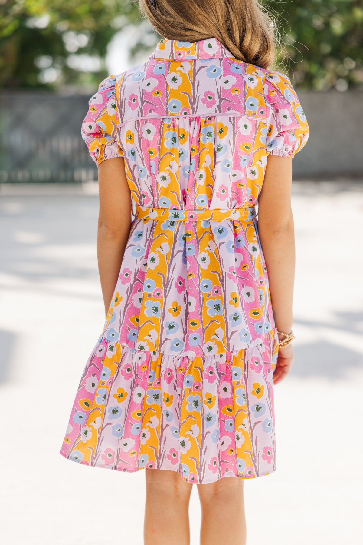Girls: The Bianca Pink Floral Dress – Shop the Mint