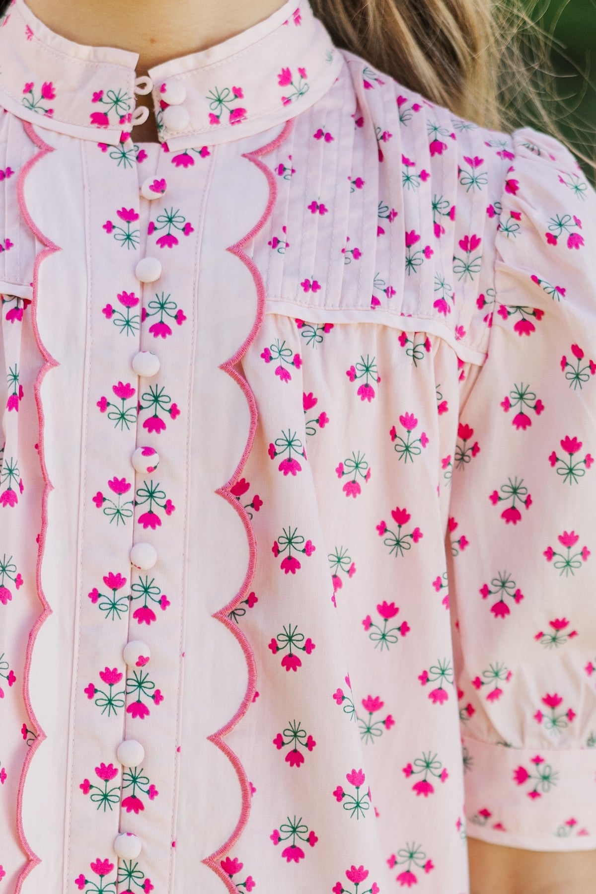 Girls: The Margo Pink Medallion Dress – Shop the Mint