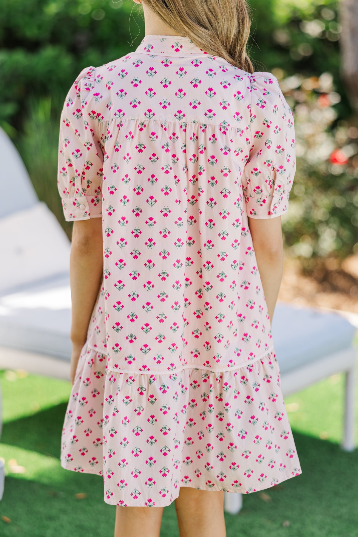 Girls: The Margo Pink Medallion Dress – Shop the Mint