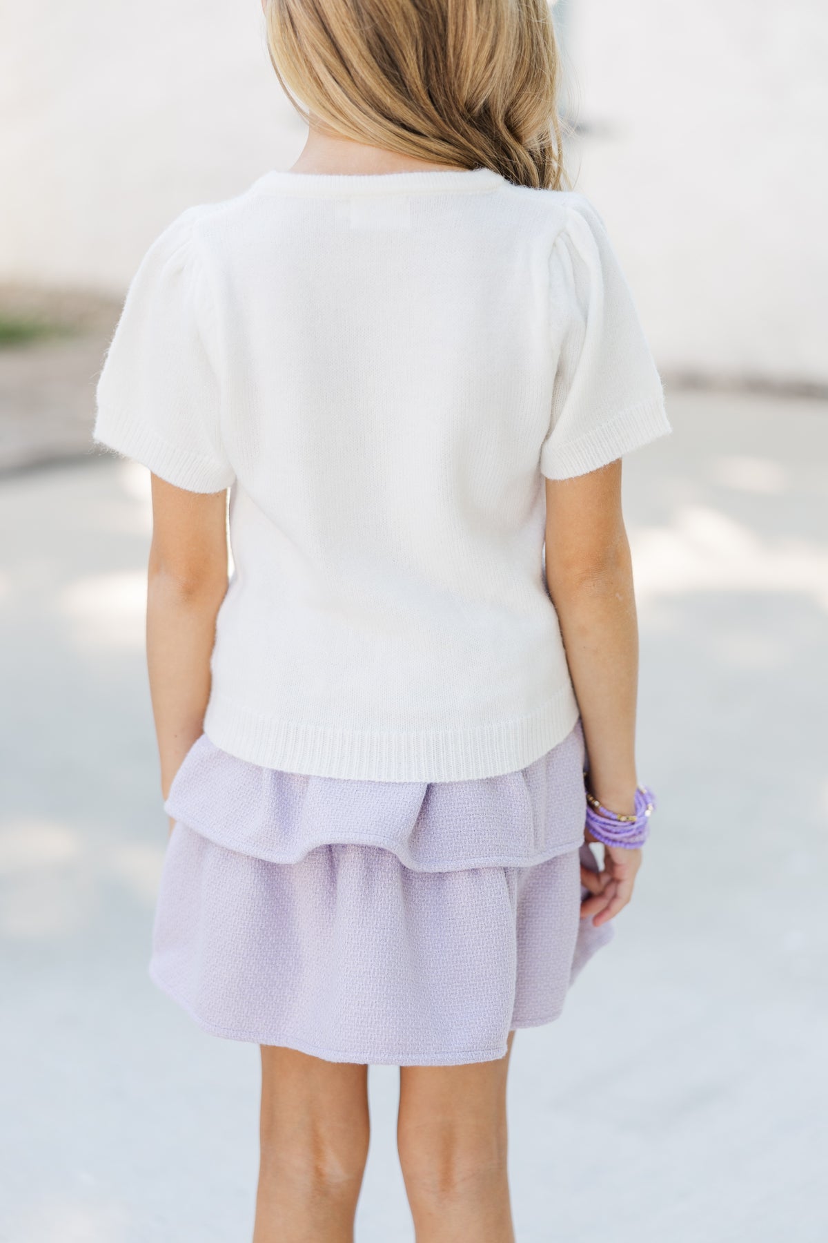 Girls: The Hannah Cream Bunny Sweater – Shop the Mint